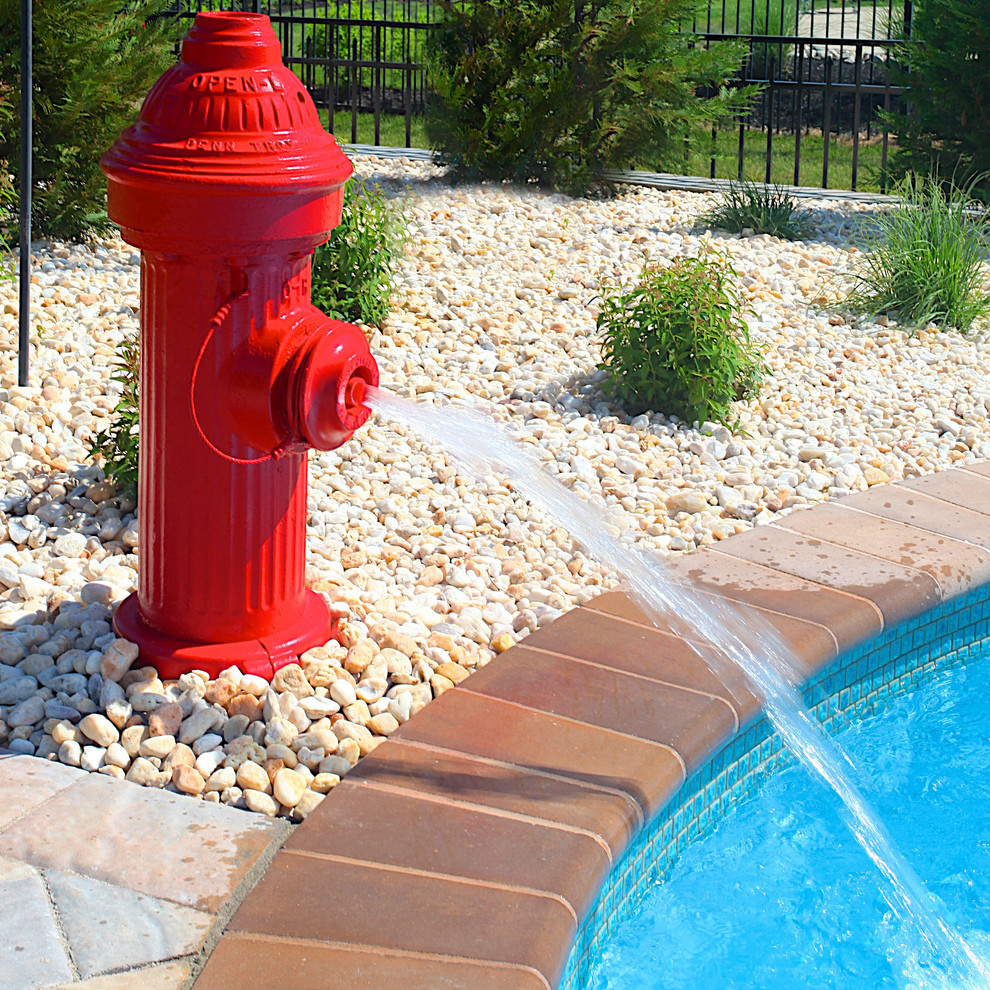 The Fire Hydrant Pool - Traditional - Landscape - Philadelphia - by ...