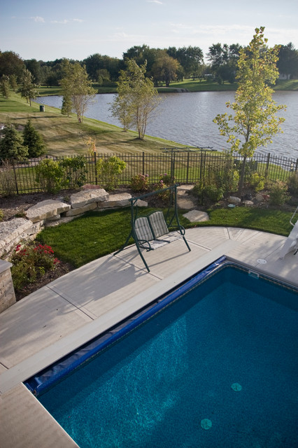 The French Classic - Traditional - Pool - Chicago - by Gander Builders ...