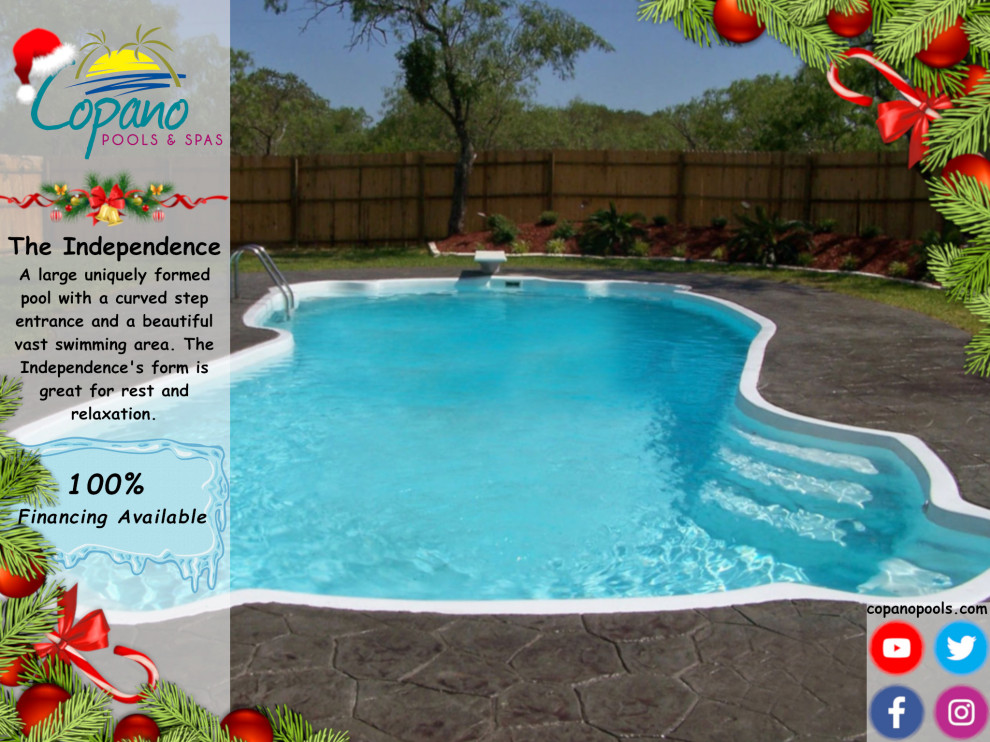 The Independence - Tropical - Pool - Austin - by Copano Pools & Spas ...