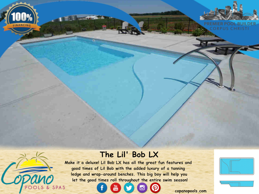 The Lil' Bob LX - Modern - Swimming Pool & Hot Tub - Austin - by Copano ...