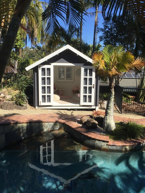 The Pool Shed - Modern - Pool - Other - by SheShed | Houzz AU