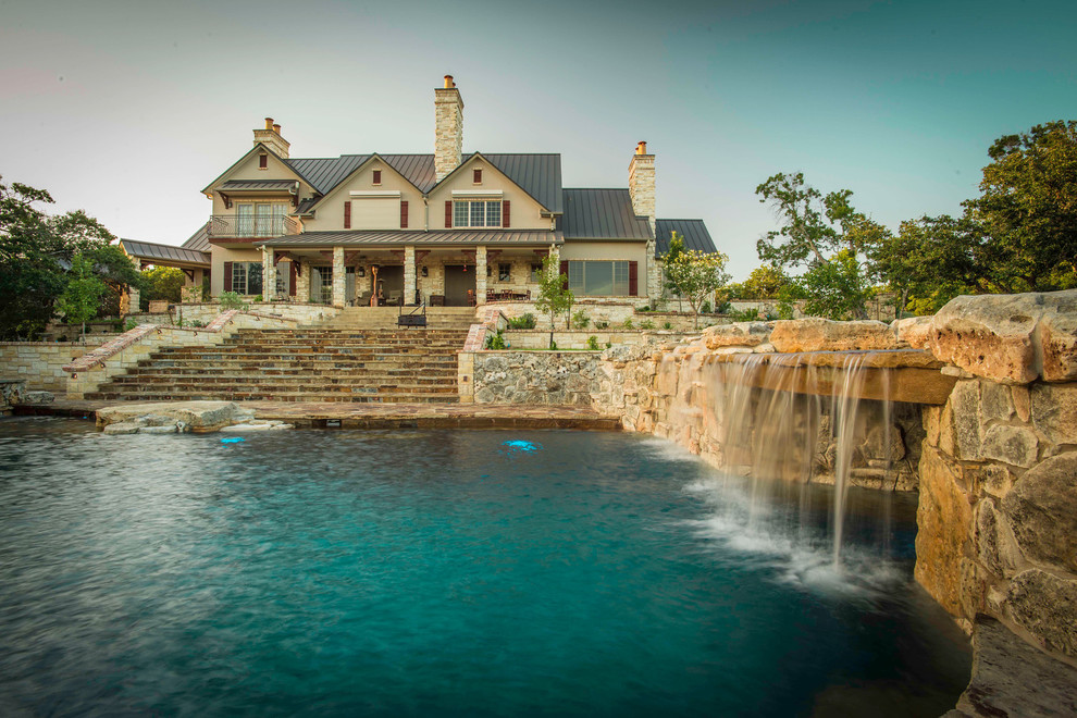The Ranch - Traditional - Pool - Austin - by Cascade Custom Pools | Houzz