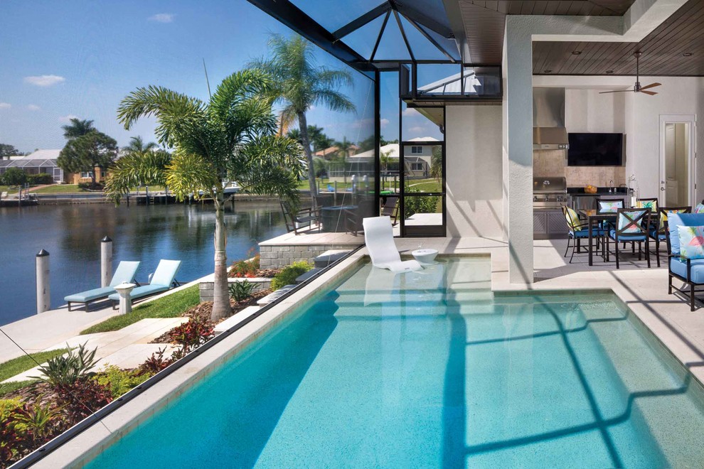 The Regatta Model, AR Homes by Arthur Rutenberg - Beach Style - Pool ...