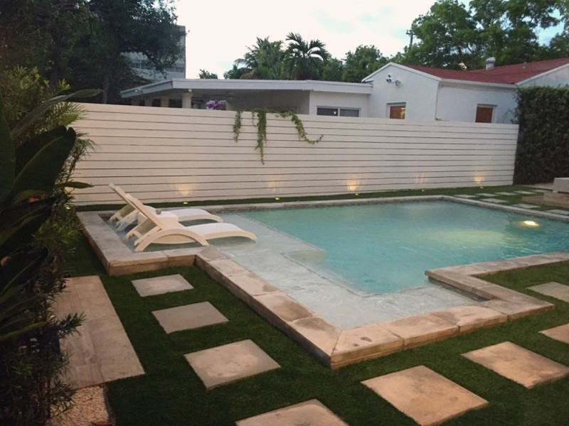 The Roads - Beach Style - Pool - Miami - by Monster Grass Artificial ...
