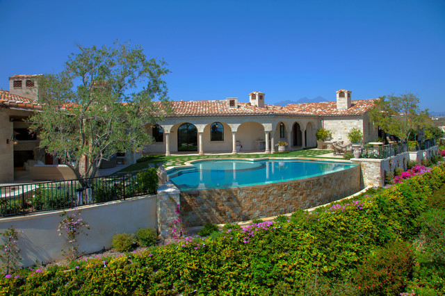 The Strand - Mediterranean - Swimming Pool & Hot Tub - Orange County ...