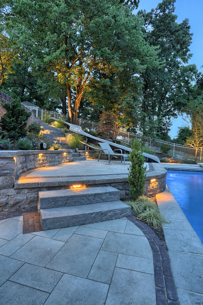 THE TERRACED POOLSIDE - Modern - Pool - Philadelphia - by Hummels ...