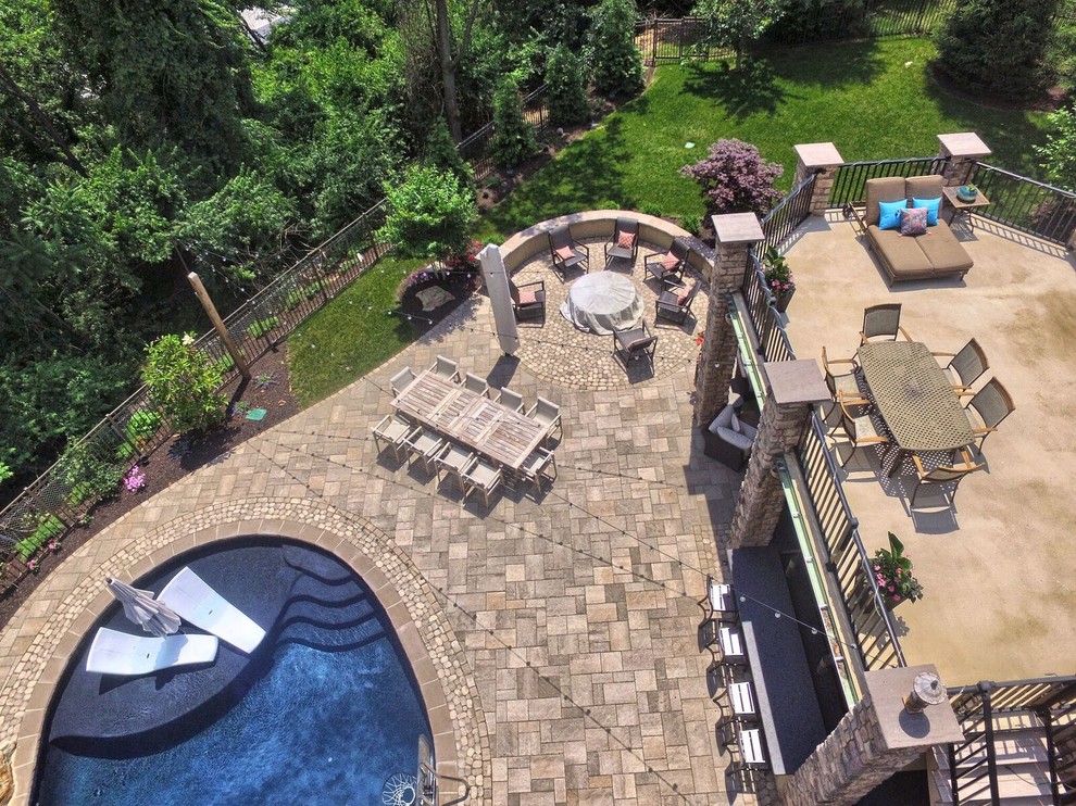 Timberline Pool and Outdoor Entertainment - Contemporáneo - Piscina ...