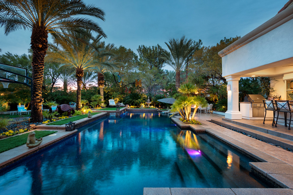 Timeless Geometry - Transitional - Pool - Las Vegas - by Poolscapes ...