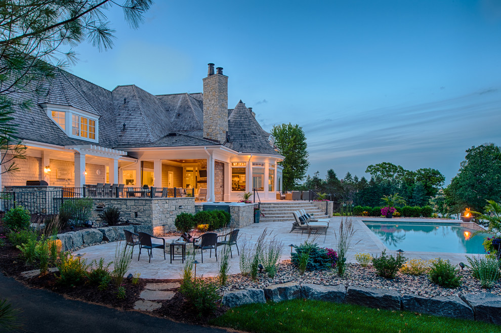 Timeless Lake Minnetonka - Beach Style - Pool - Minneapolis - by Denali ...