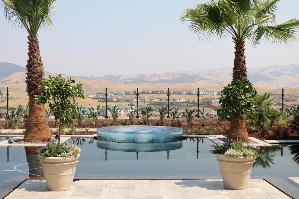 Toll Brothers done by Diablo Oasis Pools - Modern - Pool - San ...
