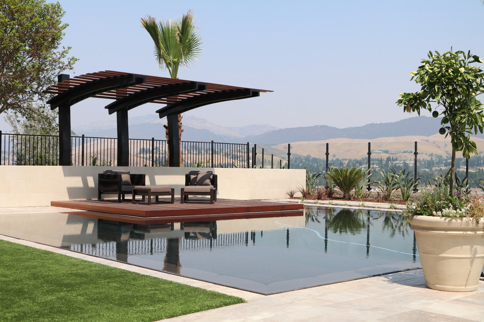 Toll Brothers done by Diablo Oasis Pools - Modern - Pool - San ...