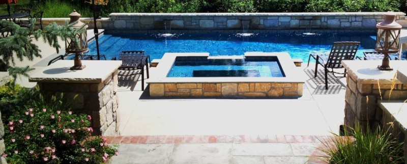 Topeka KS backyard escape - Traditional - Pool - Kansas City - by ...