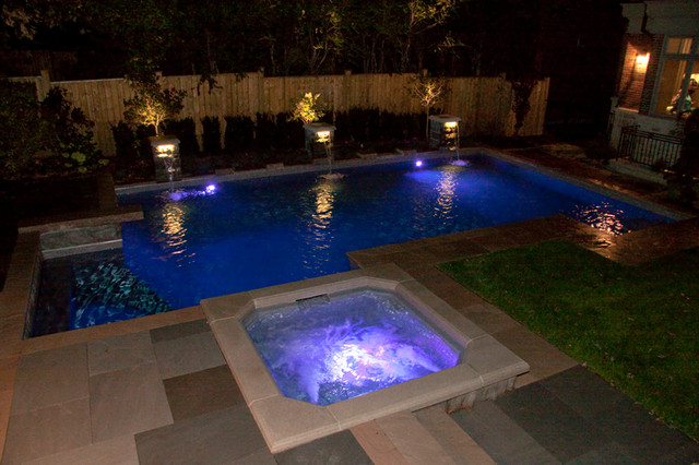 Toronto Swimming Pool Day and Night - Contemporary - Pool - Toronto ...