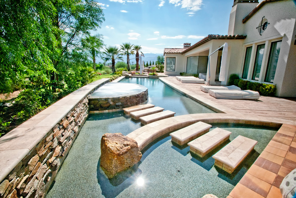 Toscana CC by Sunrise Company - Tropical - Pool - Los Angeles - by ...