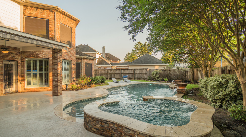 Total Backyard Solution- Humble, TX - Contemporary - Pool - Houston - by Richard's Total ...