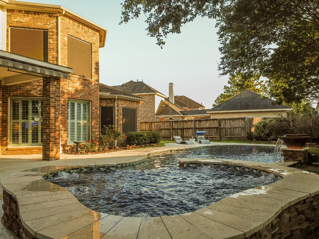 Total Backyard Solution- Humble, TX - Contemporary - Pool - Houston - by Richard's Total ...