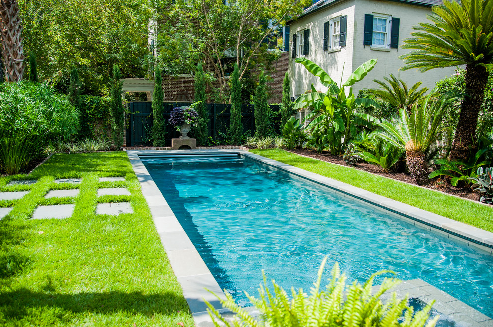 Tradd Street - Traditional - Pool - Charleston - by Blue Haven Pools ...