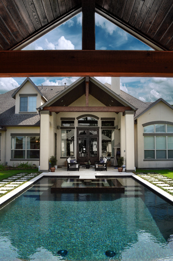 Traditional contemporary - Traditional - Pool - Houston - by Tipton ...