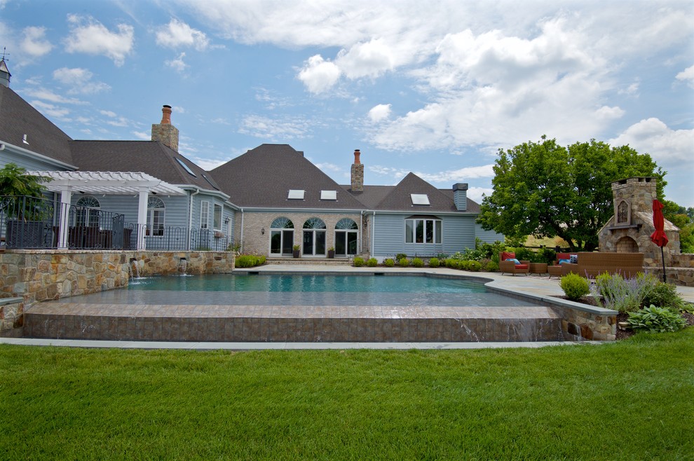 Traditional Elements - Chadds Ford, PA - Traditional - Pool ...