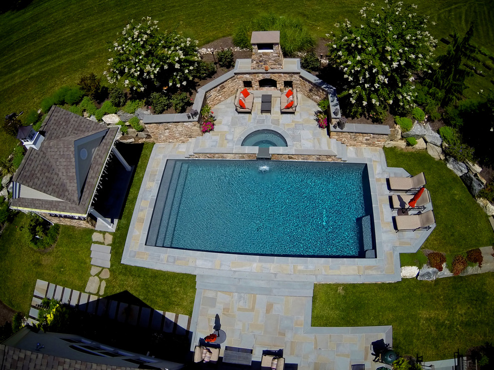 Traditional Elements - East Whiteland, PA - Traditional - Pool ...