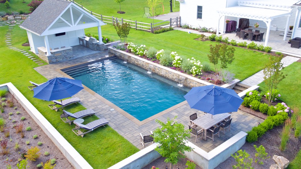 Traditional Elements - Radnor - PA - Traditional - Pool - Philadelphia ...