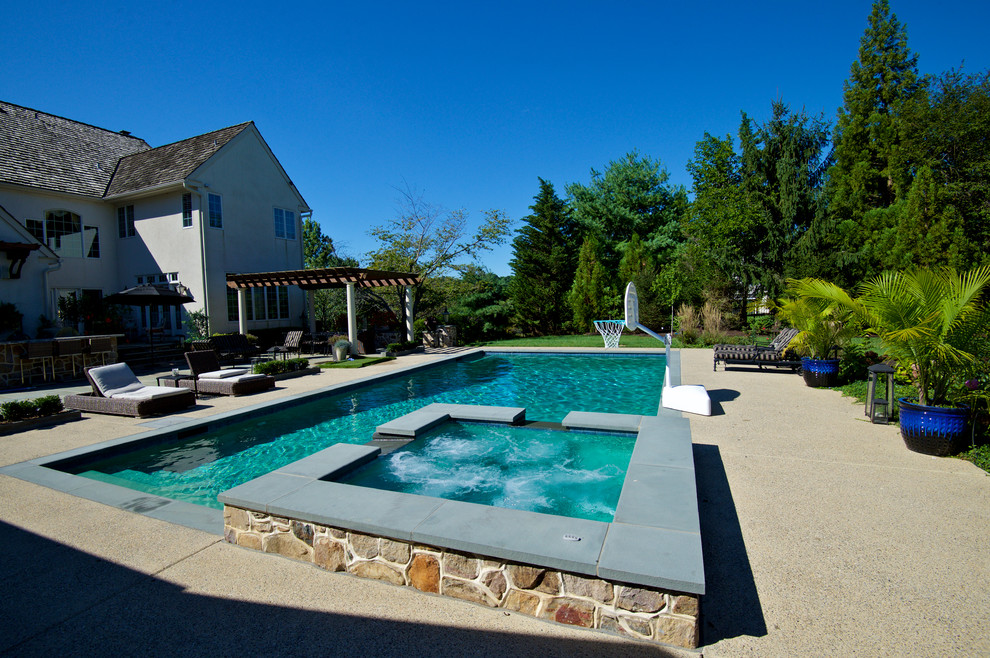 Traditional Elements - St. Davids, PA - Traditional - Pool ...
