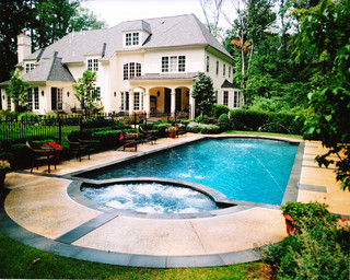 Traditional Elements - Villanova, PA - Traditional - Pool ...