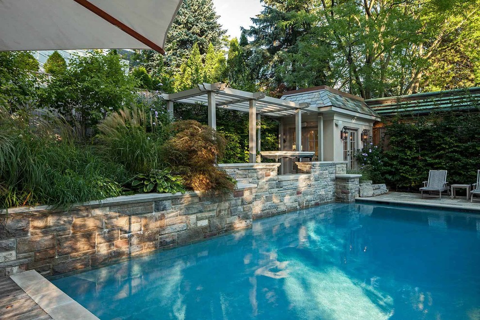 Traditional Style Home - Traditional - Pool - Toronto - by Makow ...