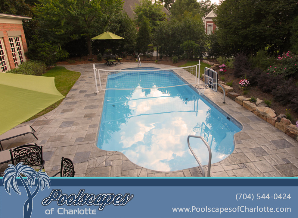 Traditional Swimming Pools - Traditional - Pool - Charlotte - by Poolscapes of Charlotte | Houzz