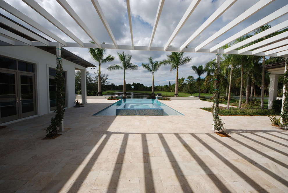 Trellis / Pergolas - Contemporary - Pool - Miami - by Coastal Screen ...