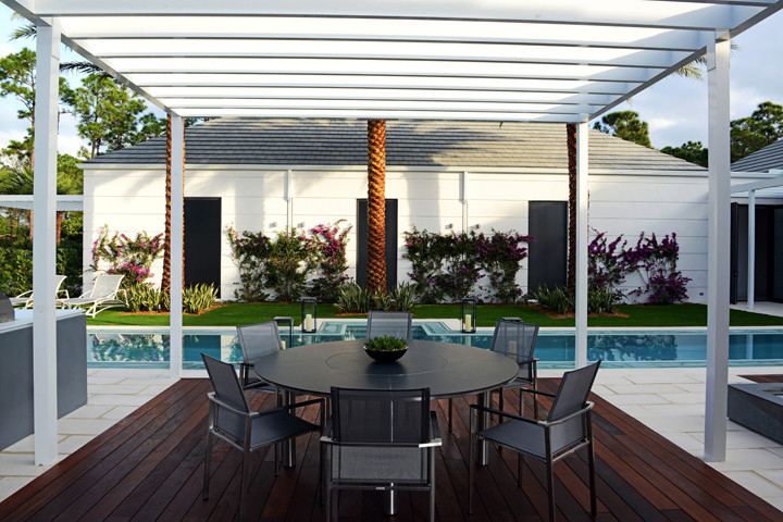 Trellis / Pergolas - Contemporary - Pool - Miami - by Coastal Screen ...