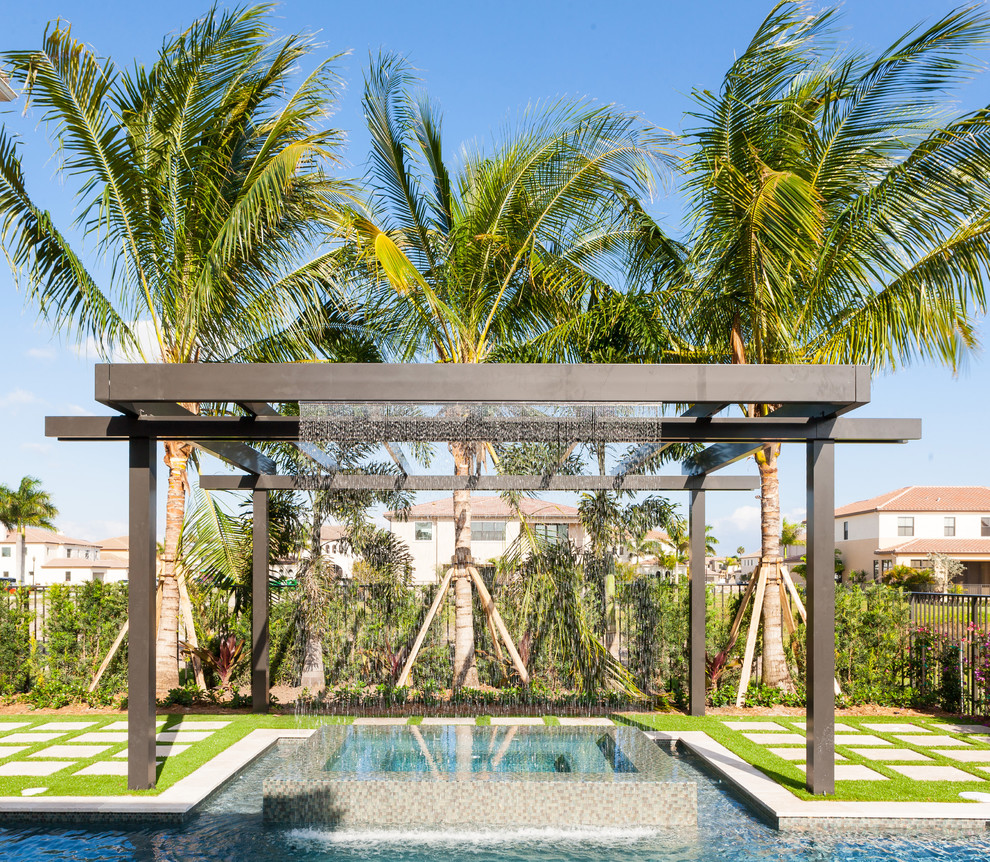 Trellis / Pergolas - Contemporary - Pool - Miami - by Coastal Screen ...