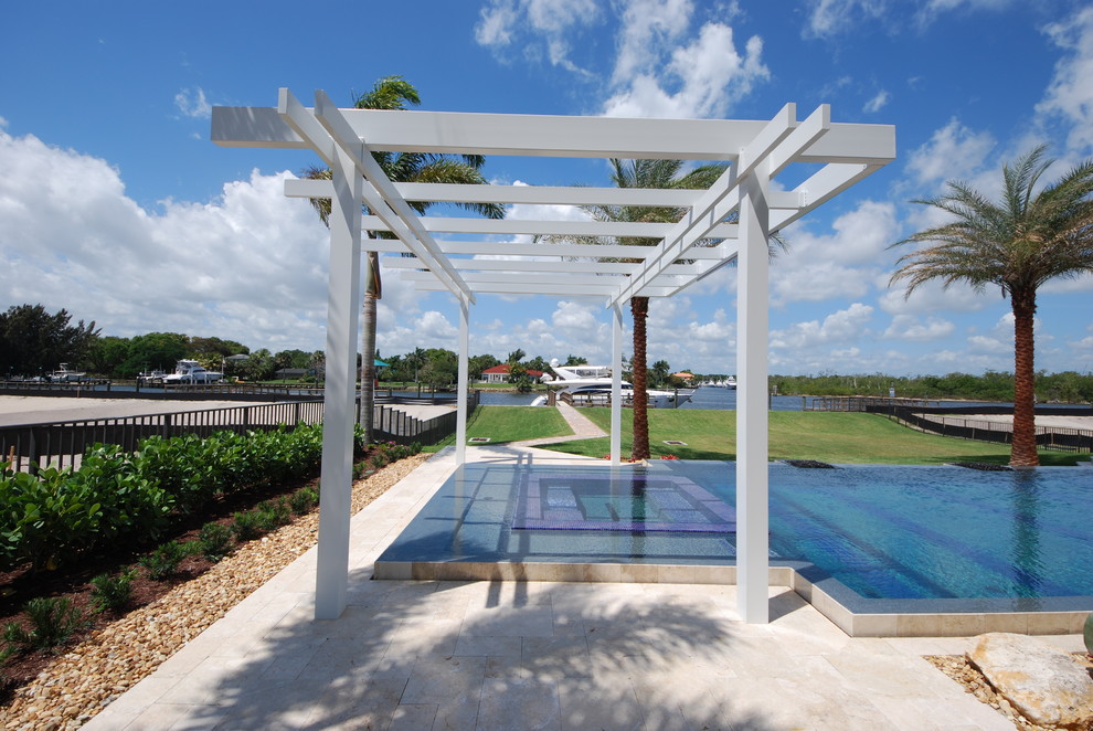 Trellis / Pergolas - Contemporary - Pool - Miami - by Coastal Screen ...