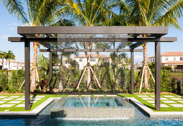 Trellis / Pergolas - Contemporary - Pool - Miami - by Coastal Screen ...