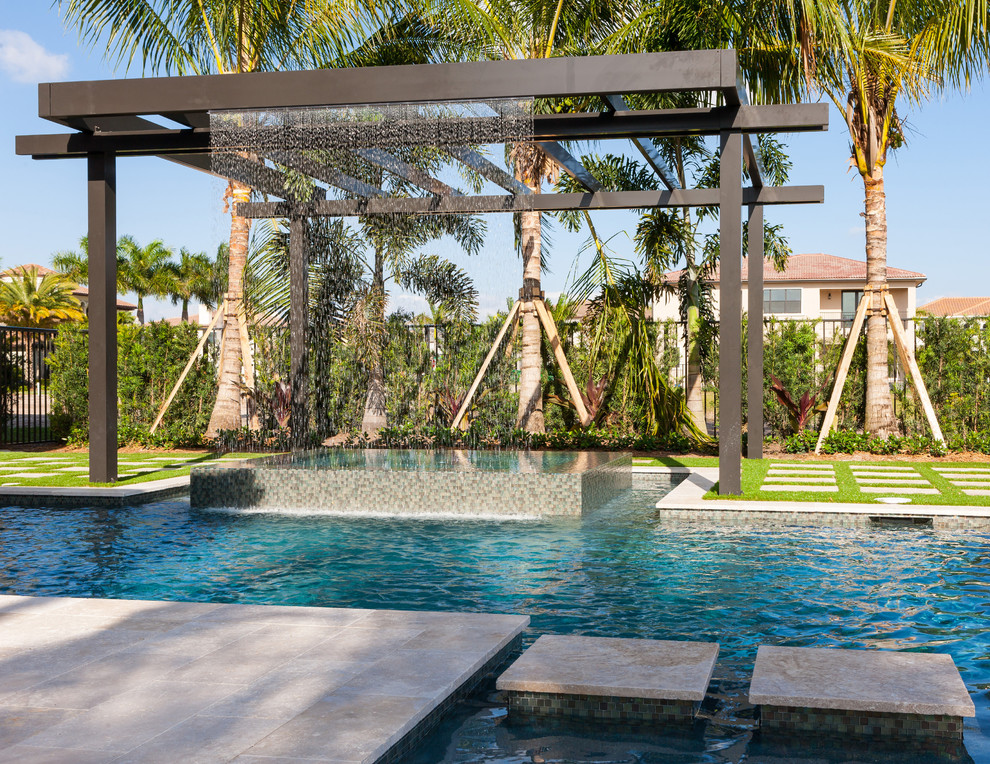 Trellis / Pergolas - Contemporary - Pool - Miami - by Coastal Screen ...