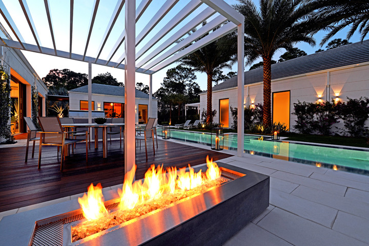 Trellis / Pergolas - Contemporary - Pool - Miami - by Coastal Screen ...