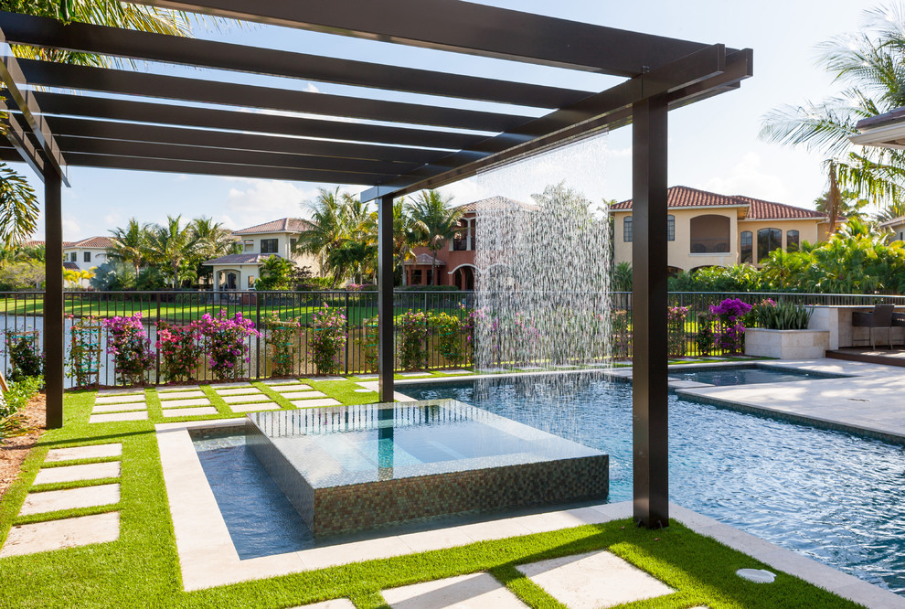 Trellis / Pergolas - Contemporary - Pool - Miami - by Coastal Screen ...