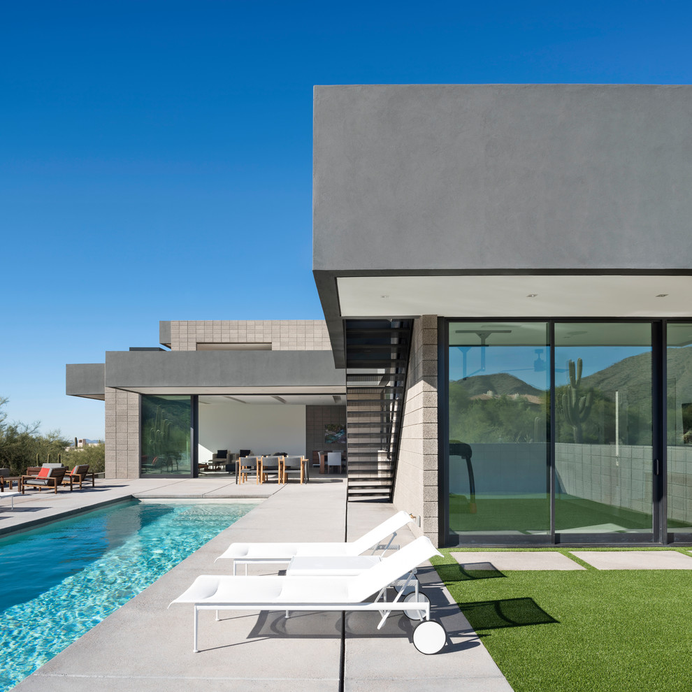 Troon Modern - Modern - Pool - Phoenix - by Kendle Design Collaborative ...