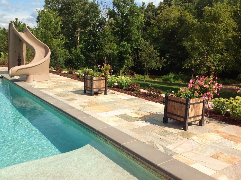 Tropical Outdoor Living - Tropical - Pool - Other - by Springhetti ...