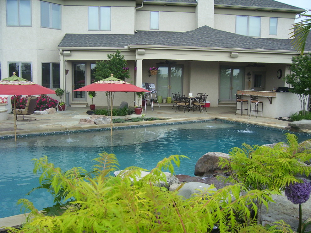 Tropical Paradise in PA - Traditional - Pool - Philadelphia - by River ...