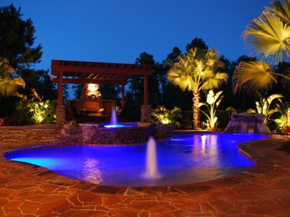 Tropical Paradise Outdoor Living - Tropical - Pool - Orlando - by Sea ...