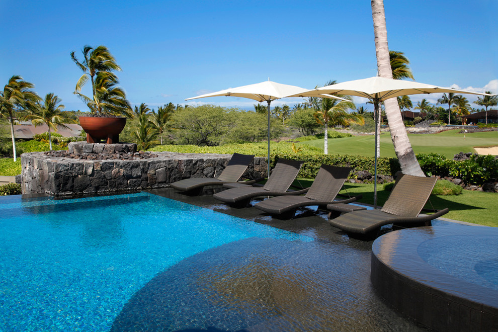 Tropical Pool - Tropical - Pool - Hawaii | Houzz