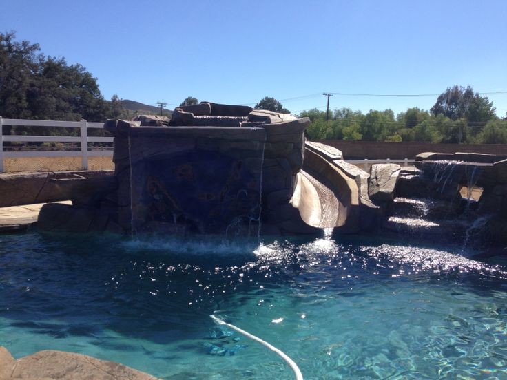 Tropical Rock swimming Pools - Traditional - Swimming Pool & Hot Tub ...