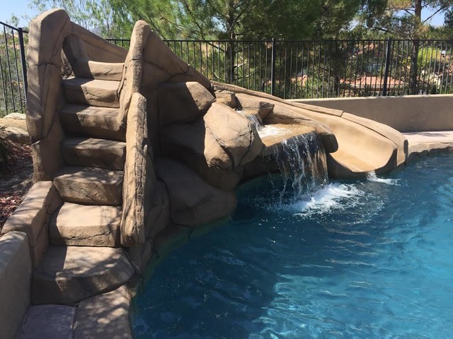 Tropical Rock swimming Pools - Classique - Piscine - Los Angeles - par ...