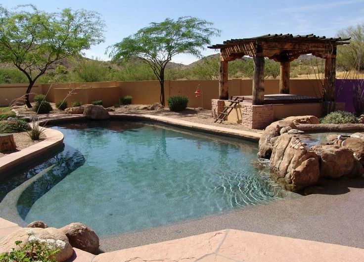 Tropical Rock swimming Pools - Traditional - Pool - Los Angeles - by A ...