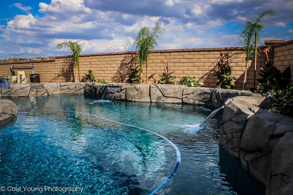 Tropical Rock swimming Pools - Traditional - Pool - Los Angeles - by A ...