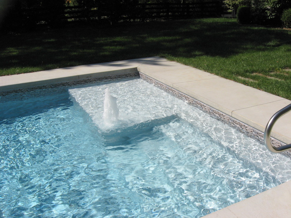 True Rectangle Vinyl Liner Pool - Traditional - Pool - Louisville - by ...