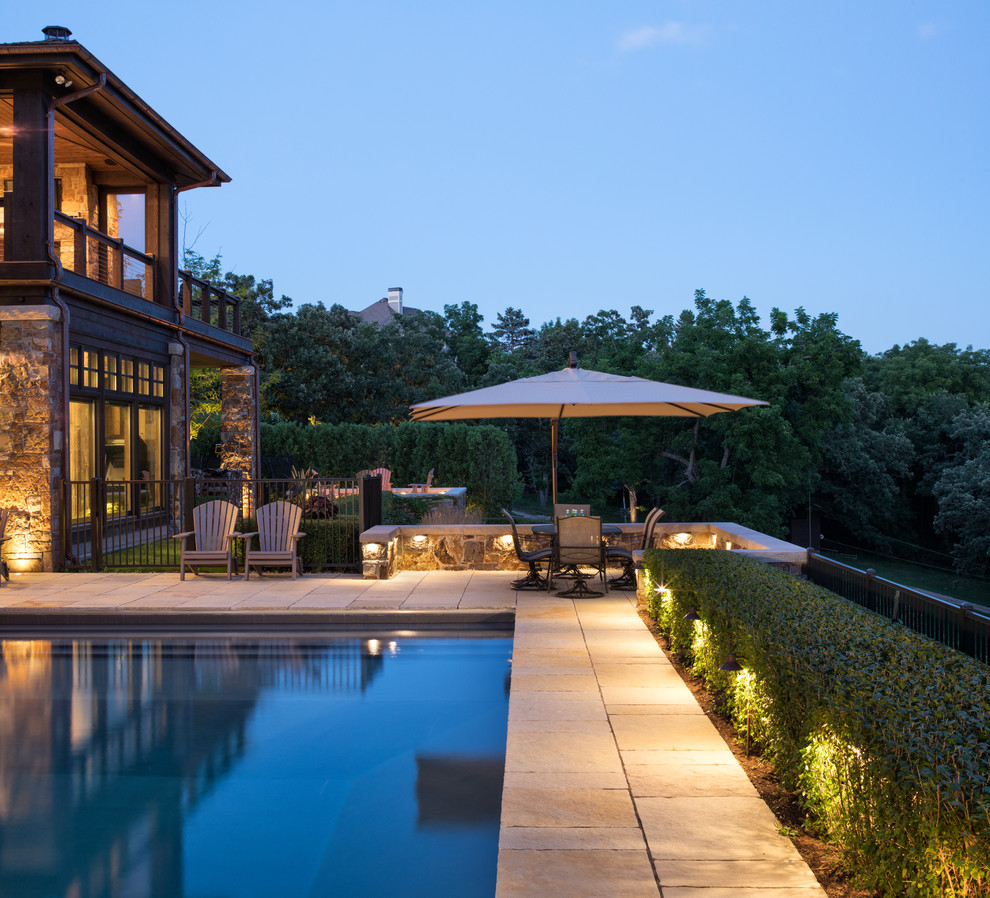 TUPELO™ BLUFF - Southwestern - Pool - Minneapolis - by ORIJIN STONE ...