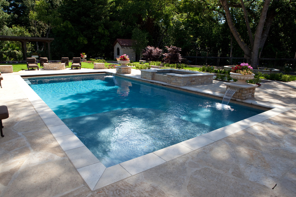 Tuscan Pool And Koi Pond - Traditional - Pool - San Francisco - by ...