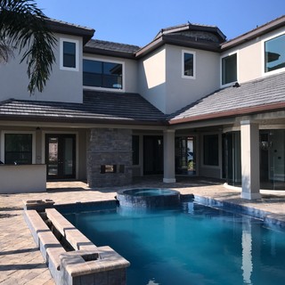 Two Story Pool Home - Mediterranean - Pool - Orlando - by Jeffrey K ...